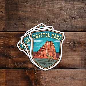 Utah National Park Stickers, Utah Vinyls Bundle - Etsy