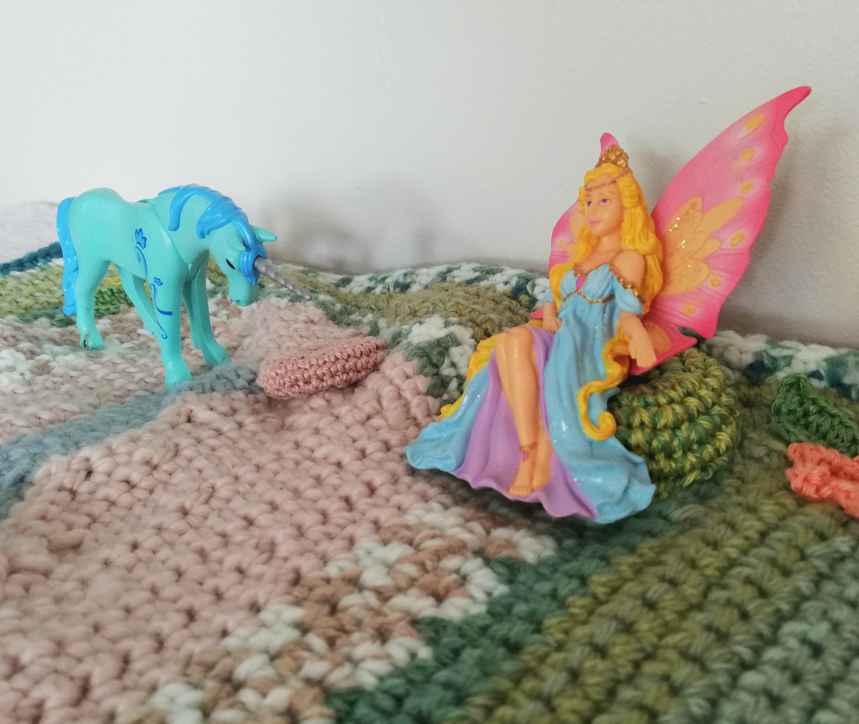 Landscape Crochet Playmat handmade - Etsy
