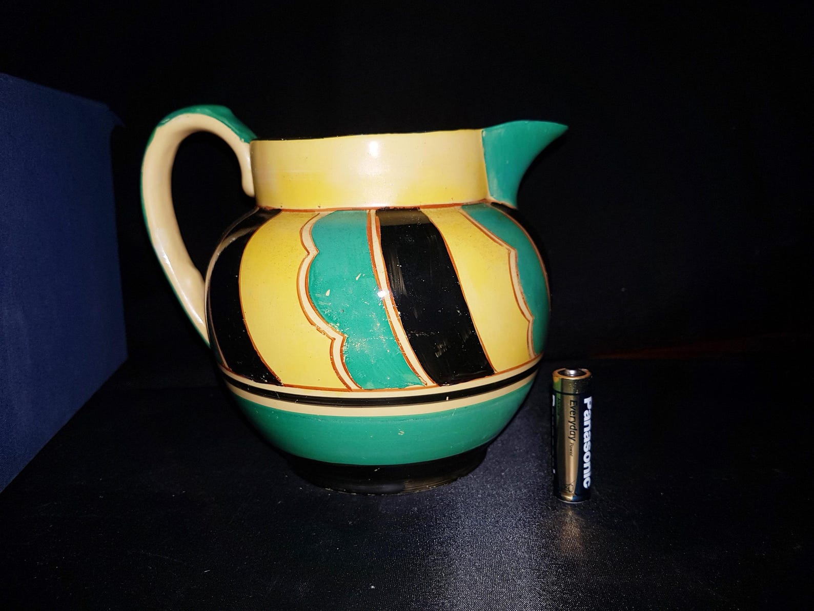 Edna Best Large Signed 1930's Art Deco Pearl Pottery Jug/pitcher for ...