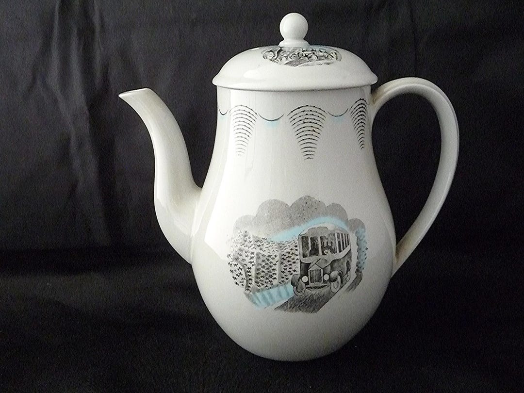Eric Ravilious Travel Coffee Pot for Wedgwood - Etsy