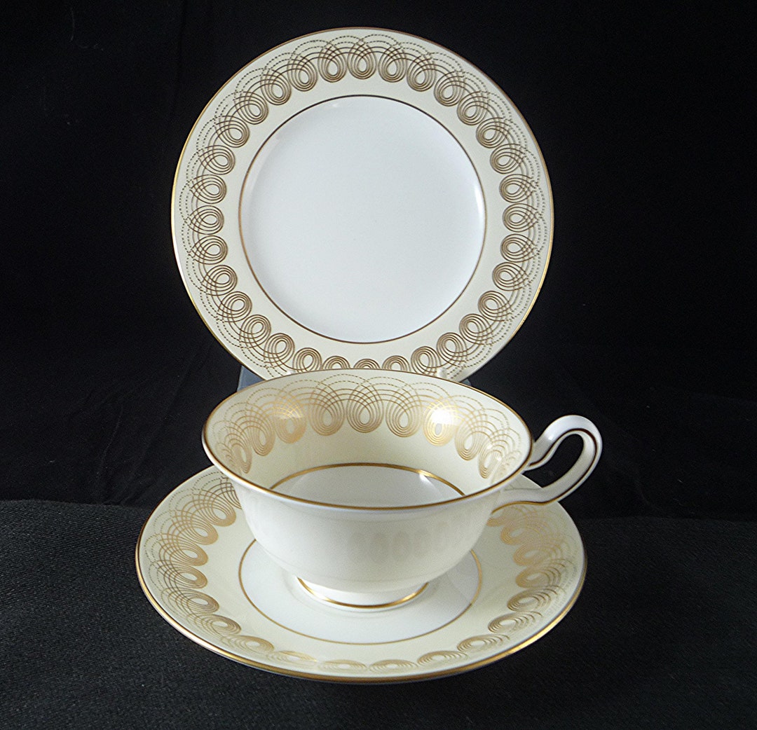 Wedgwood Eric Ravilious Golden Persephone Trio Stunning - Etsy