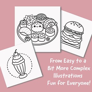 Printable Food & Sweets Coloring Pages (vol.2) | 15 Cozy Coloring Pages ...
