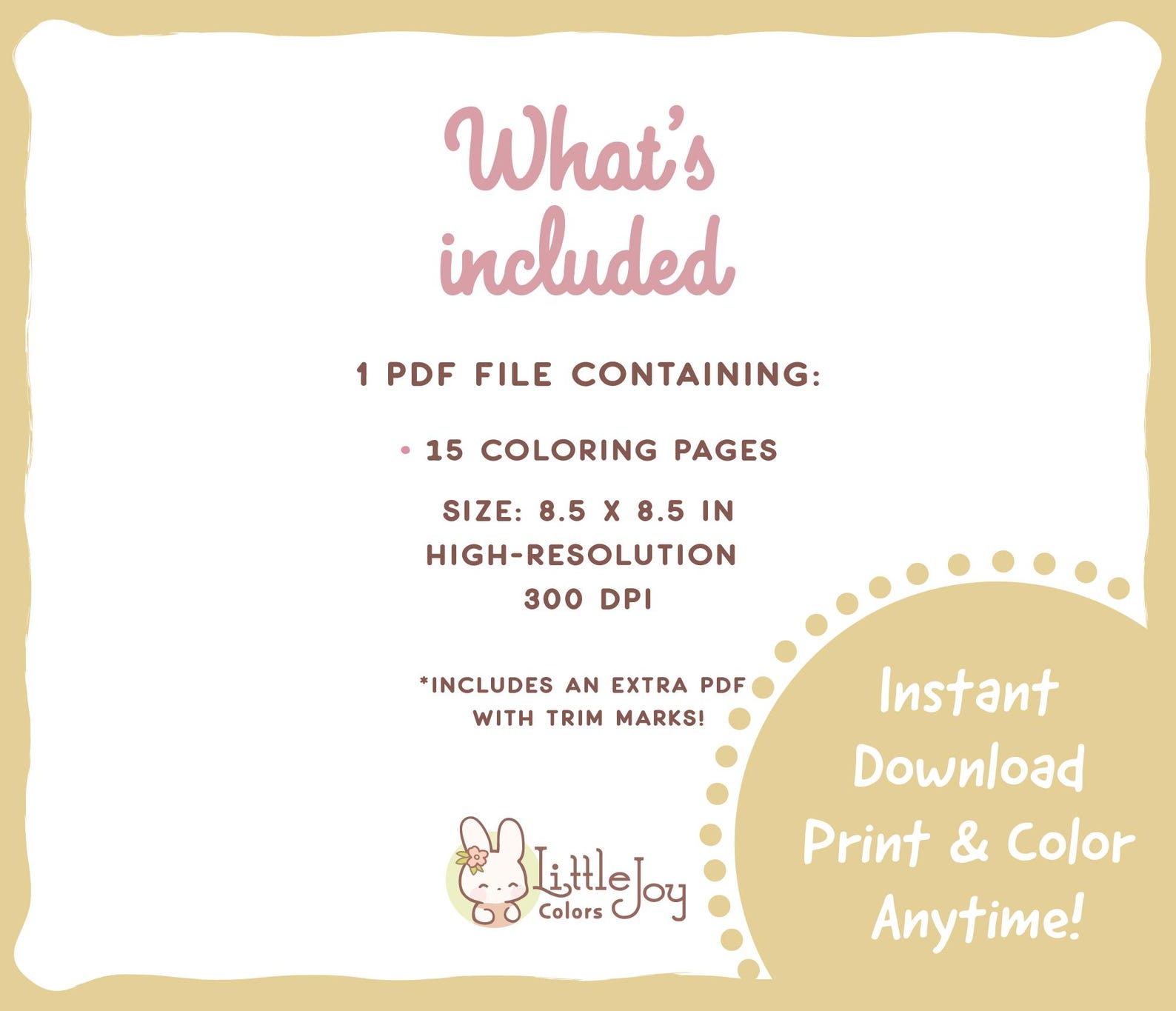 Printable Food & Sweets Coloring Pages (vol.2) | 15 Cozy Coloring Pages ...