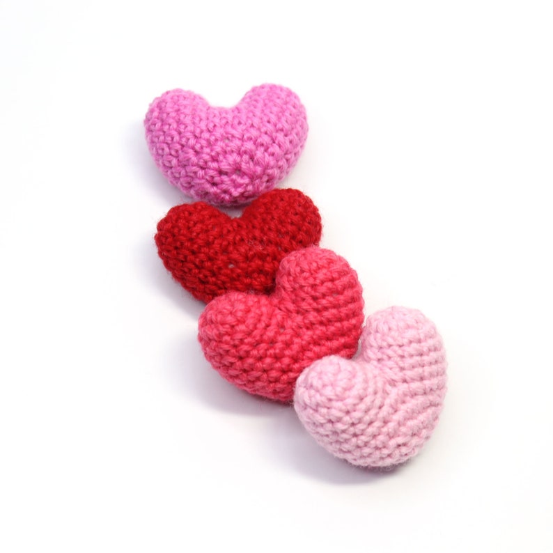 Amigurumi Mini Heart Crochet Pattern (PDF Download, English) - Etsy