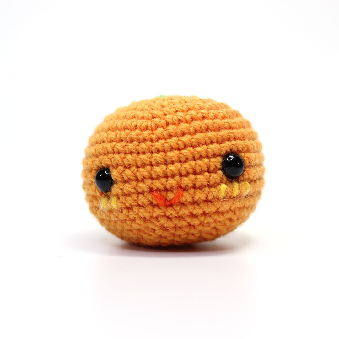 Amigurumi Tangerine Crochet Pattern (PDF Download, English) - Etsy