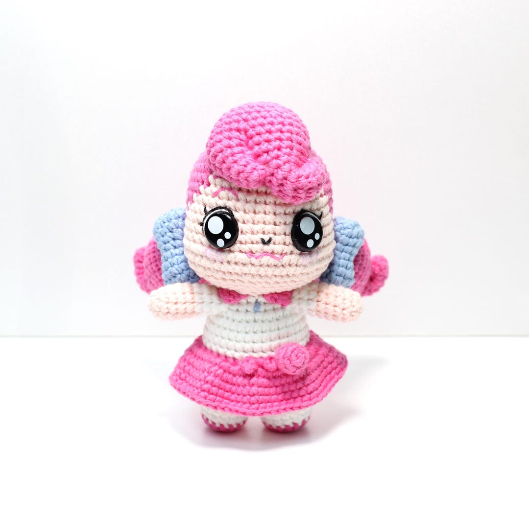 Amigurumi Korean Animation Doll Catch Teenieping's Romiping Crochet ...