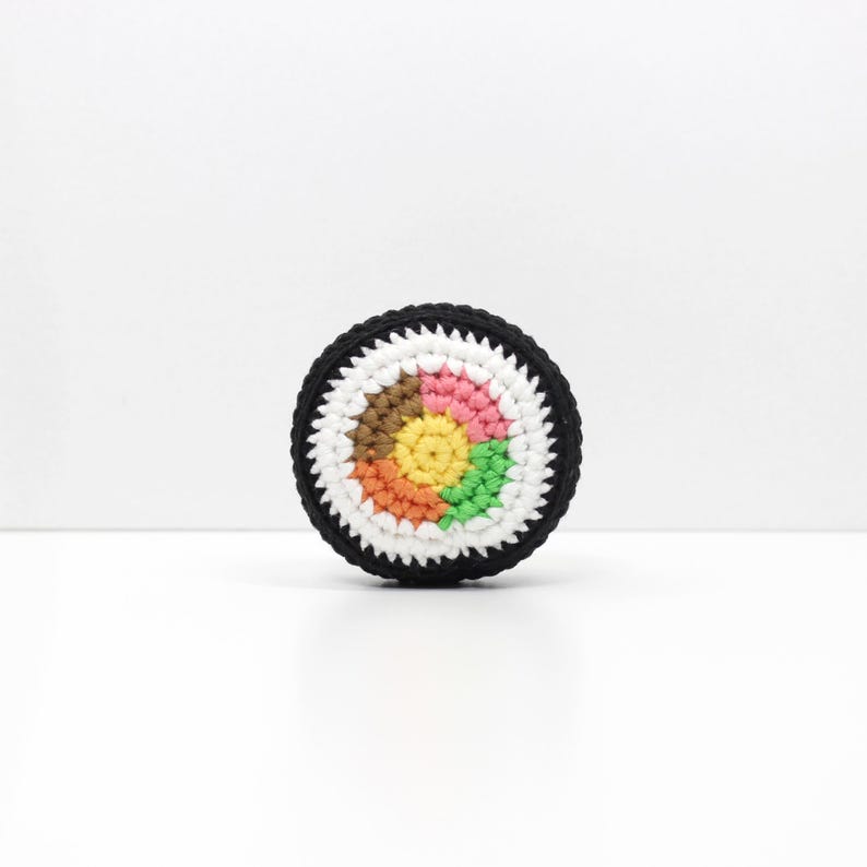 Amigurumi Gimbap Kimbap K-food Crochet Pattern (PDF Download, English ...