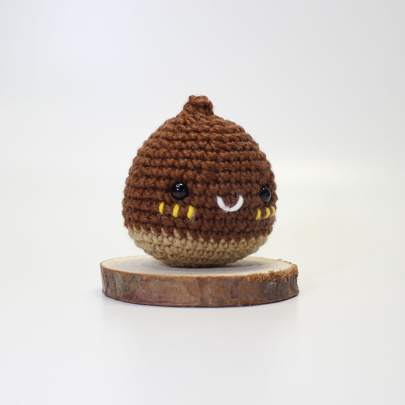 Amigurumi Chestnut Crochet Pattern (PDF Download, English) - Etsy