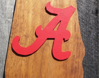 Alabama Wood Sign | Etsy