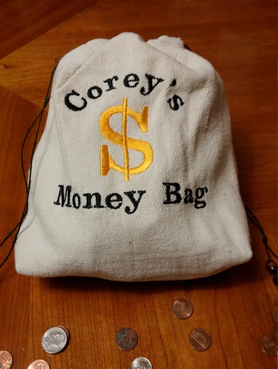 Money Bag | Etsy
