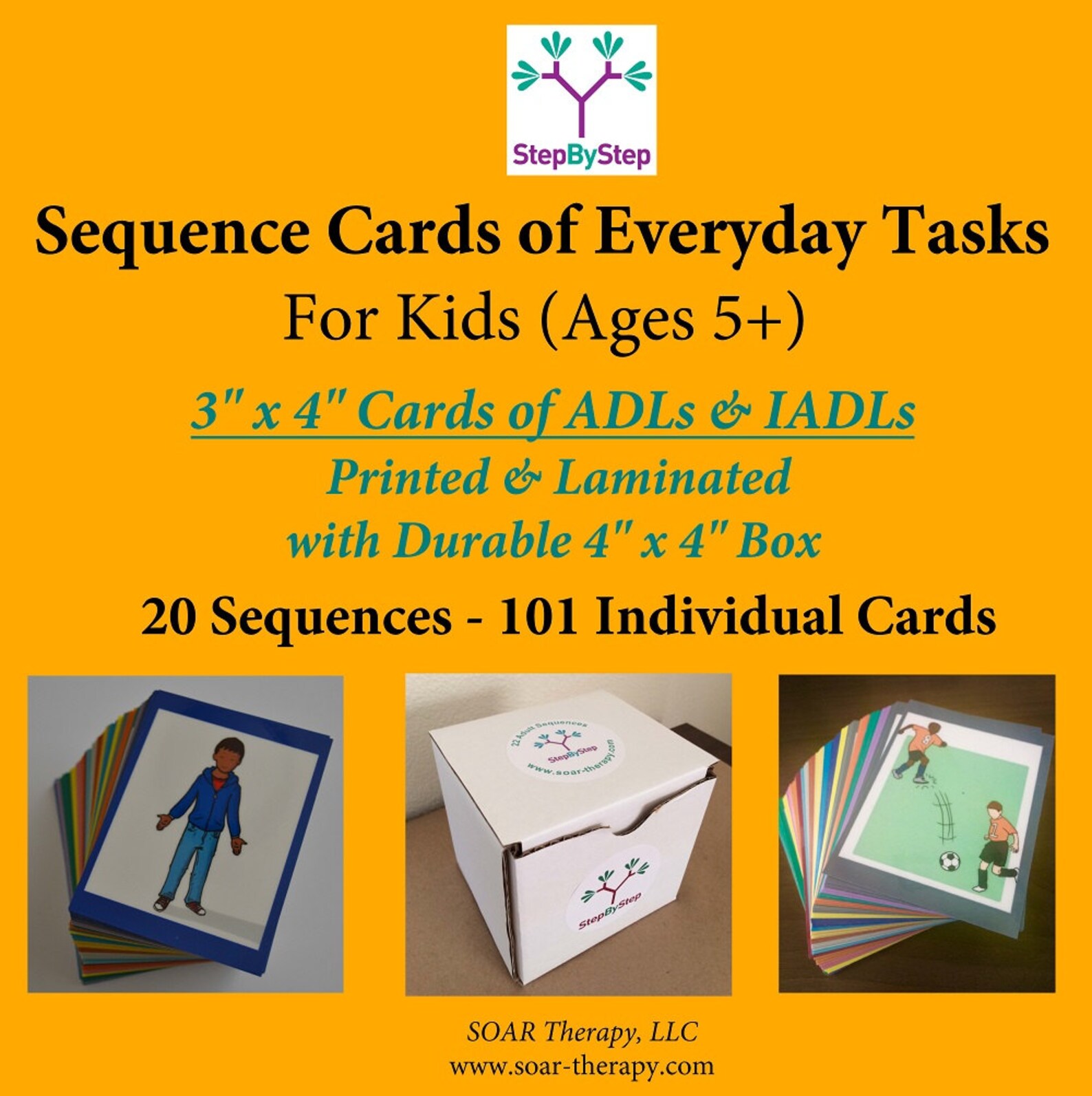 101 Sequence Cards Educational & Therapy for Kids - 20 Activities of ...