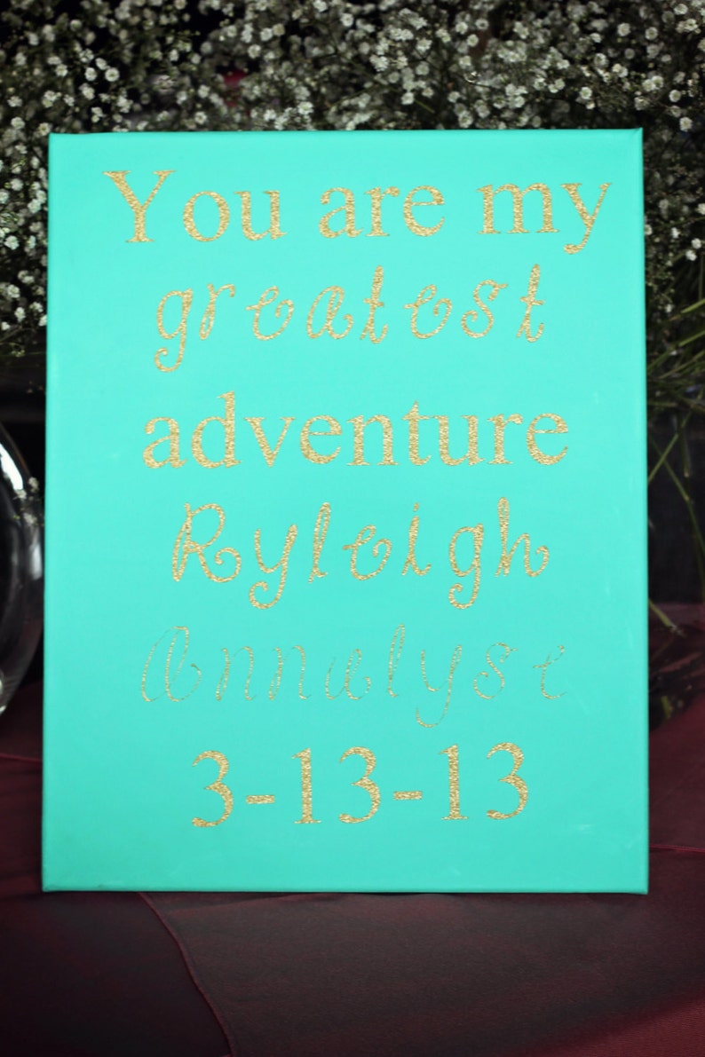 Personalized Canvas / Quotes on Canvas / Custom Canvas Quote / - Etsy