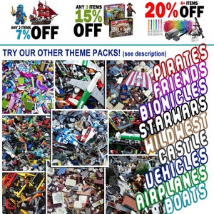 1kg x850pc's LEGO 100% Technics Bulk Lot, Building Packs, Build and ...