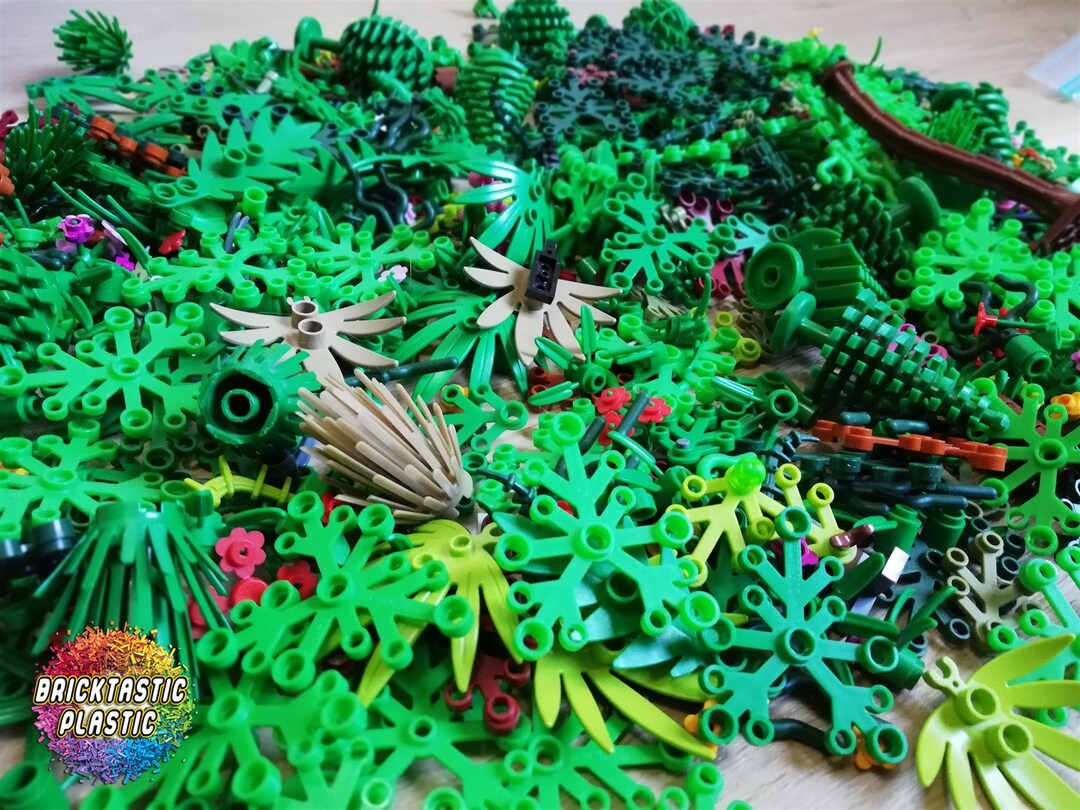 LEGO Parts Foliage, Leaves, Trees, Plants, Bushes, Bulk Mix, Choose ...