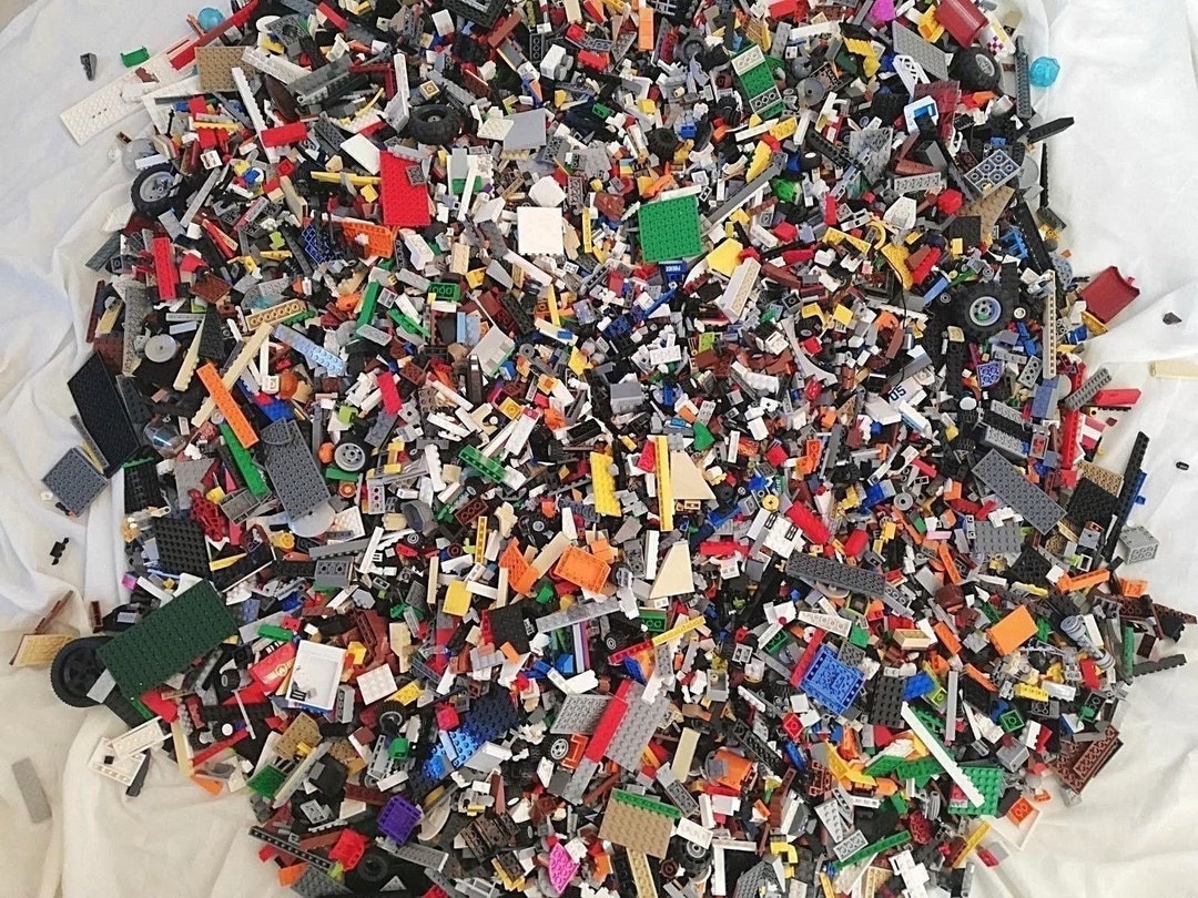 LEGO 5kgx4250pc's Bulk Creativity Packs, Great Mix Learn, Build Create ...