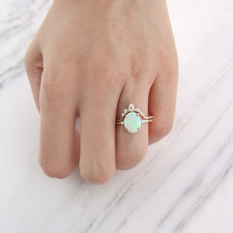 Pear Cut Contour Band 14K Gold Wedding Band Solid Gold Ring - Etsy