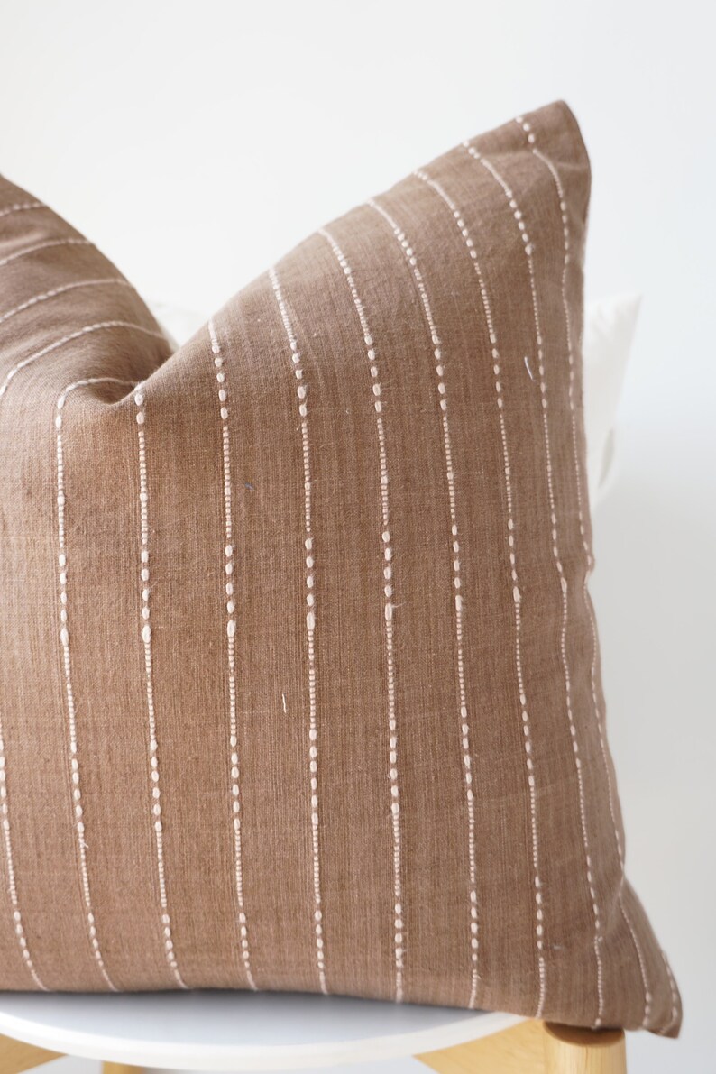 Brown Tribal Hemp Hand Woven Natural Dye Color Hmong Lumbar - Etsy