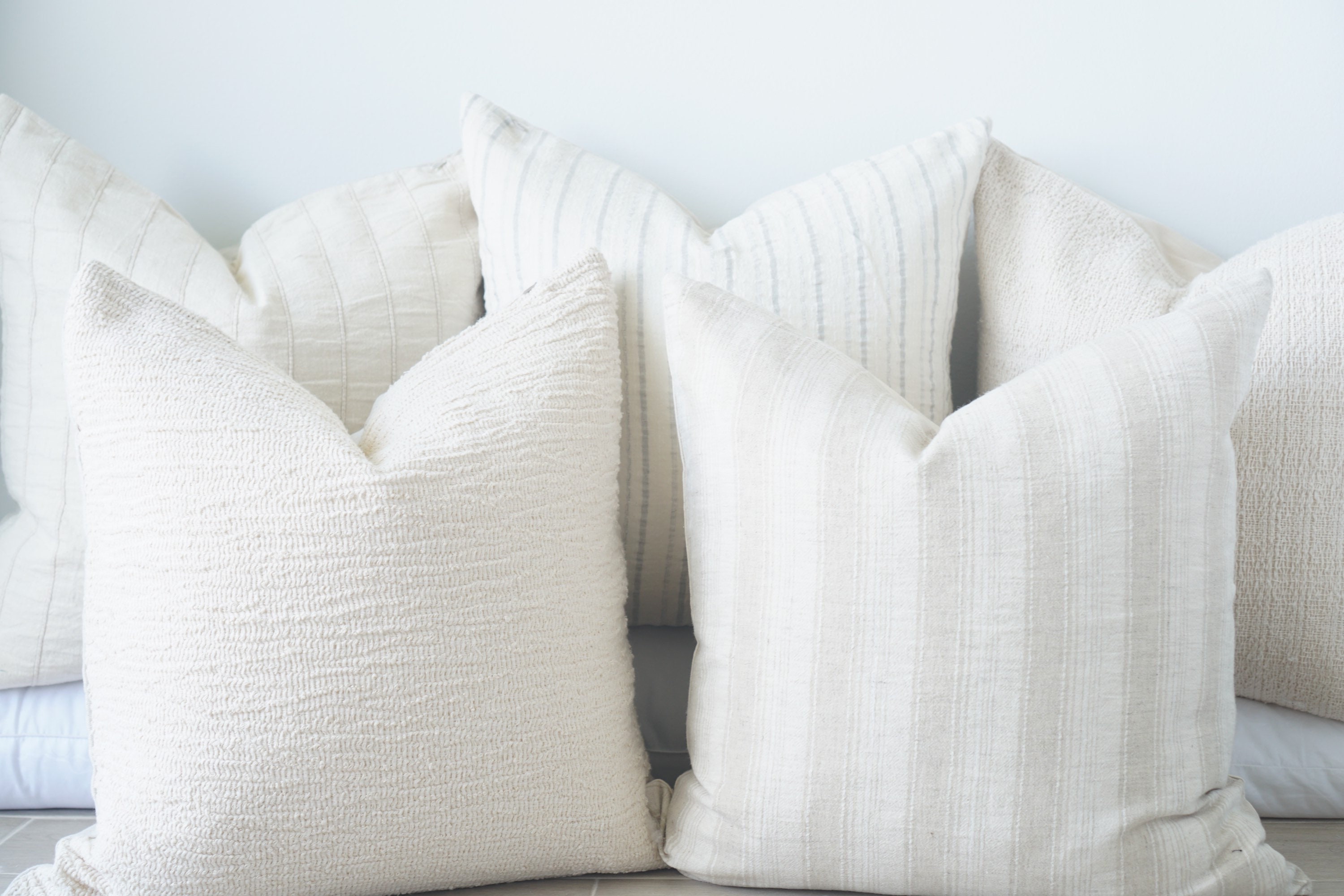 Combo Pillow Set of 5 Beige Pillow Cover - Etsy