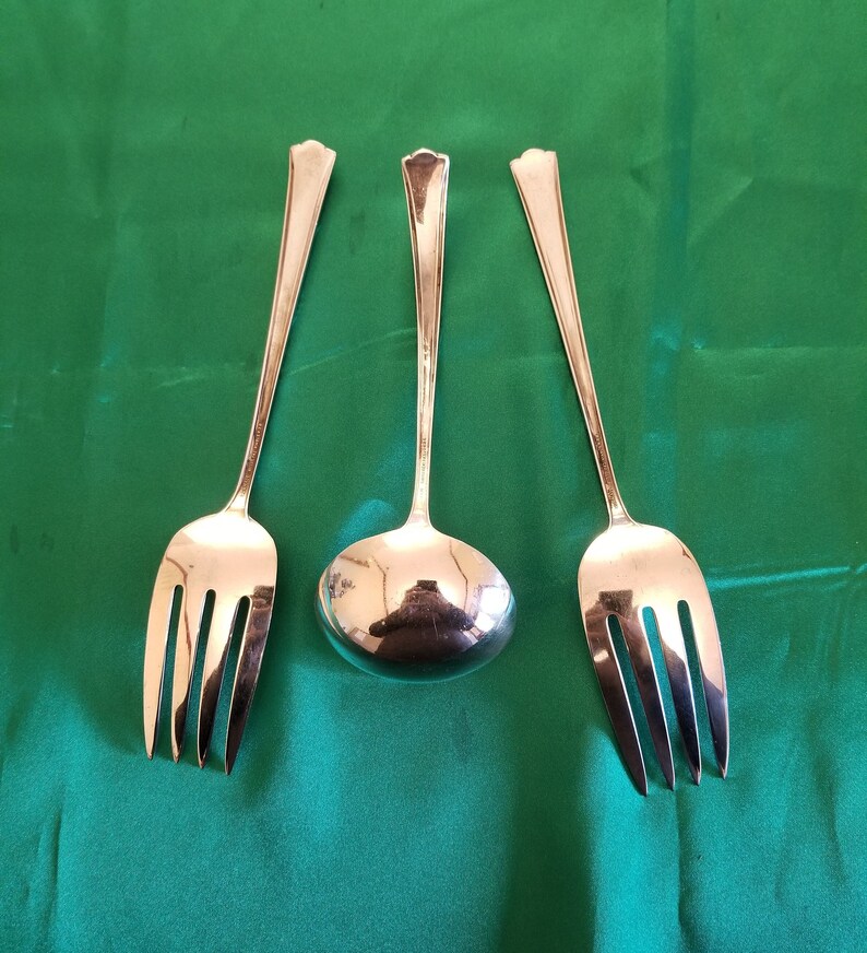 Gorham Sterling Silver Flatware Greenbrier Pattern Pat. 1938 - Etsy