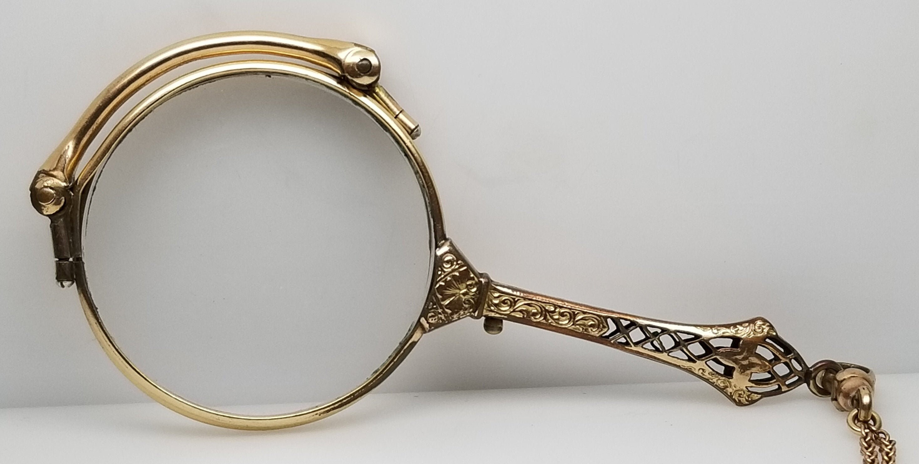 Antique Gold Fillled Lorgnette Eye Glasses 1890's Gold - Etsy Australia