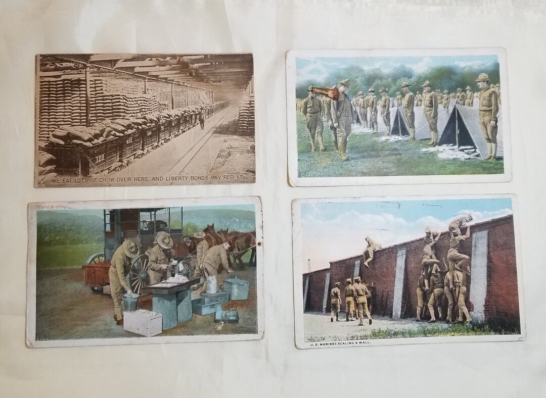 Antique WW1 Post Cards - Etsy