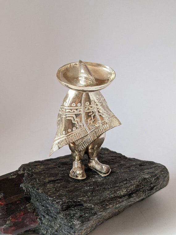 Vintage Pin Of Man Gem