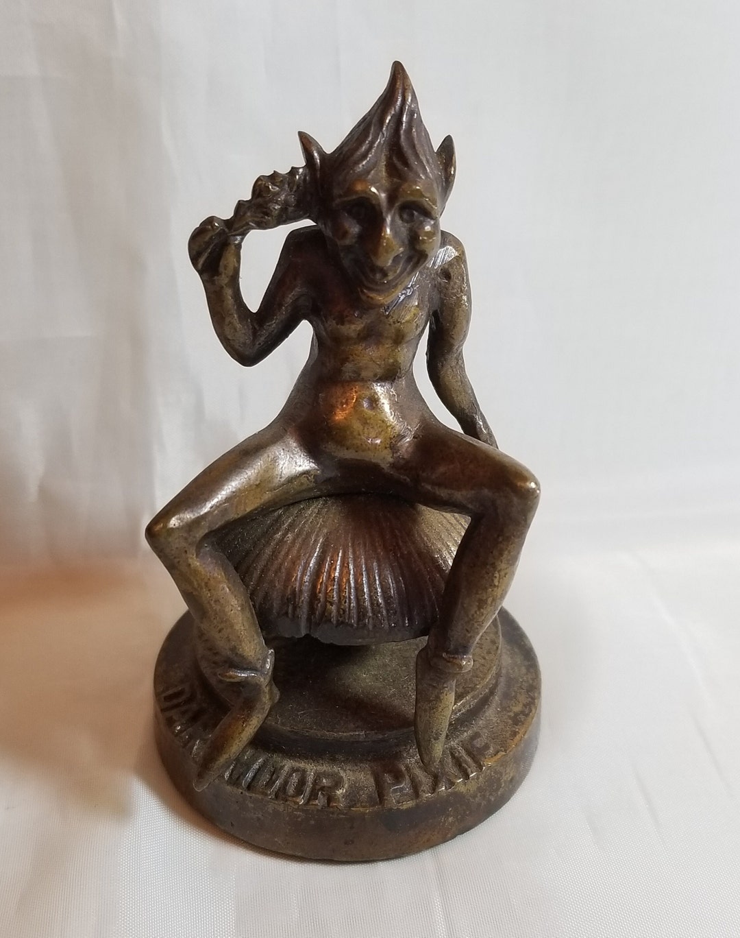 Rare Dartmoor Pixie Bronze Paper Weight - Etsy