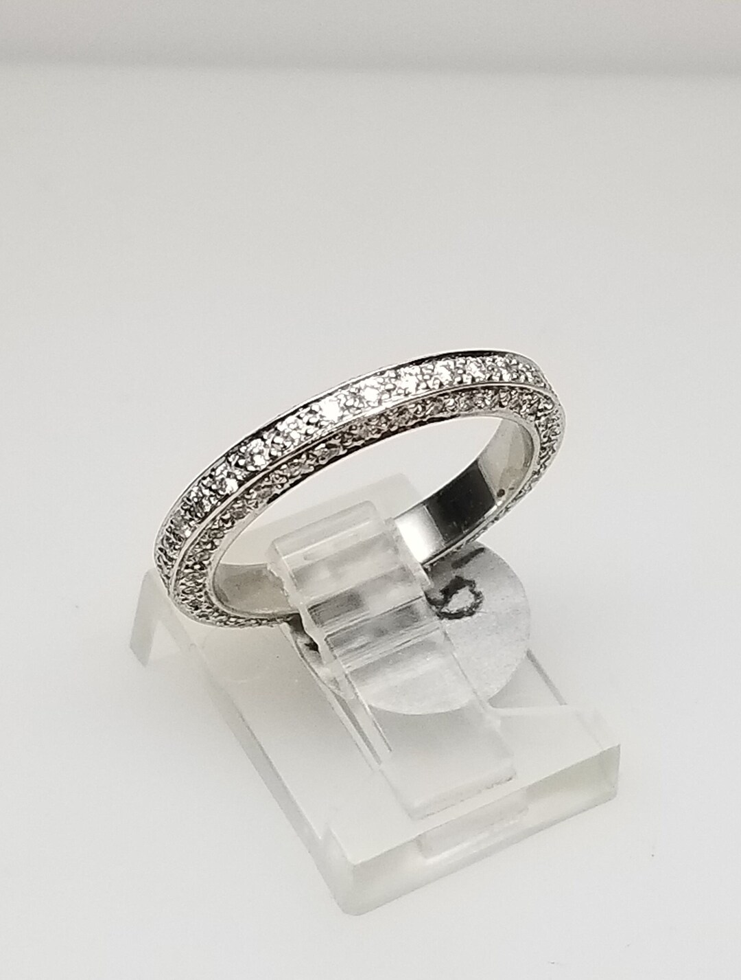 Scott Kay Platinum Diamond Wedding/eternity Ring 1.5cttw Size 6.5 - Etsy