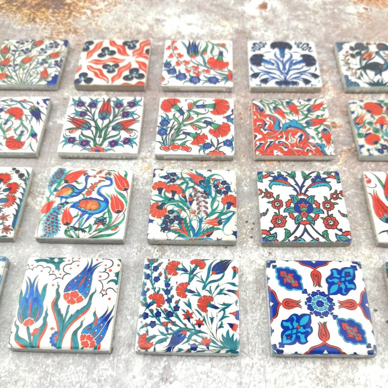 Turkish Traditional Pattern / Motif Fridge Magnet - Etsy