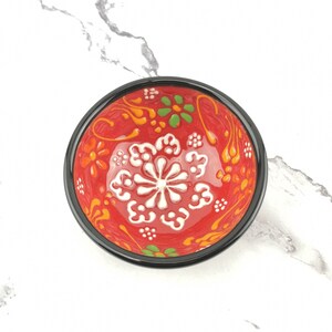 Ceramic Hand Painted Bowls - Small(8 Cm) - Traditional Turkish Handmade ...