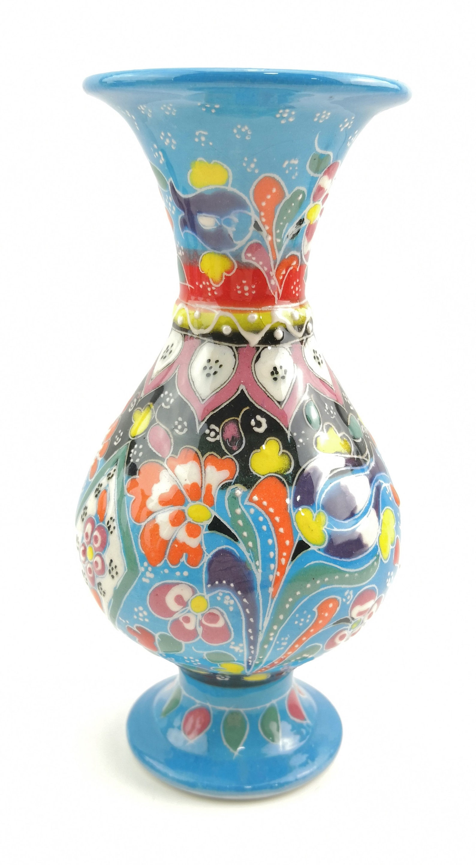 Hand Painted Ceramic Vase Various Colors of Ottoman Tulip - Etsy UK