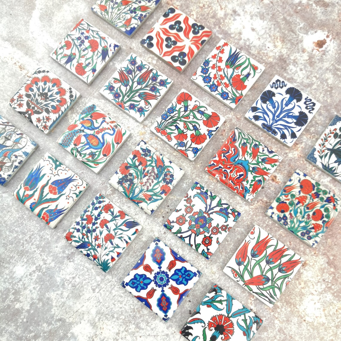 Turkish Traditional Pattern / Motif Fridge Magnet - Etsy
