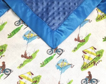 Curious george bedding | Etsy