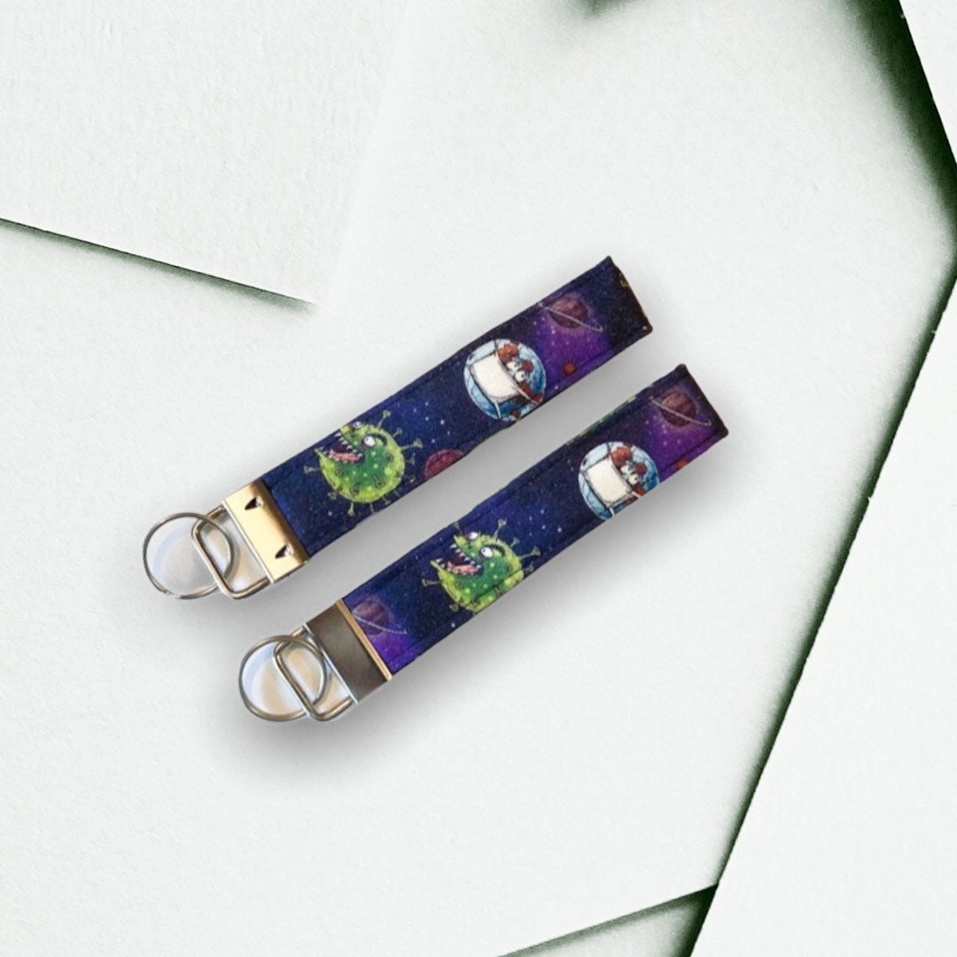 Virus Fabric Key Fob, Science Merchandise, Science Gift, Fabric ...