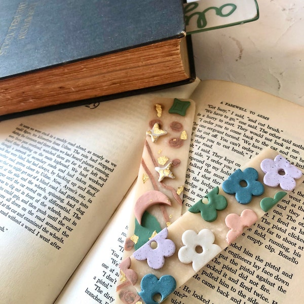 Clay Bookmark - Etsy