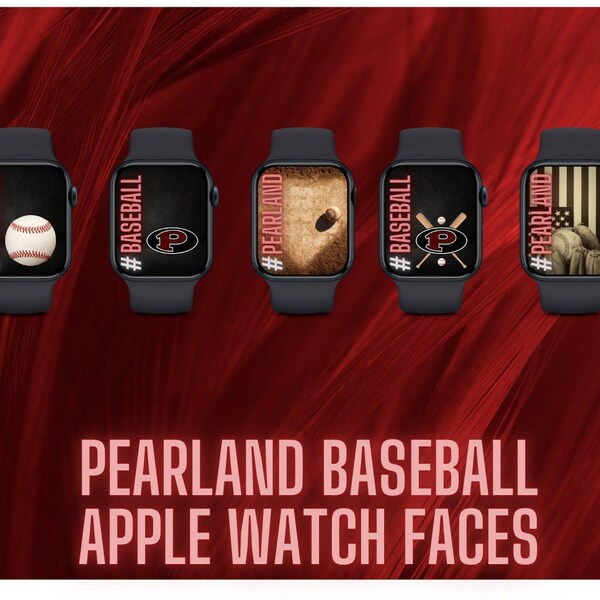 Baseball Apple Watch Faces - Etsy