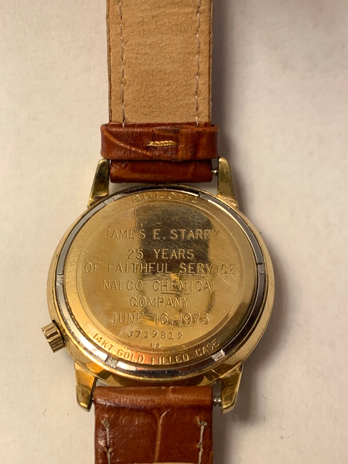1972 Bulova Mens Accutron 14k Gold-filled Tuning Fork Watch 218 ...