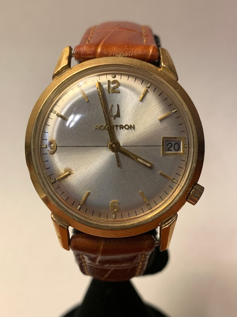 1972 Bulova Mens Accutron 14k Gold-filled Tuning Fork Watch - Etsy UK