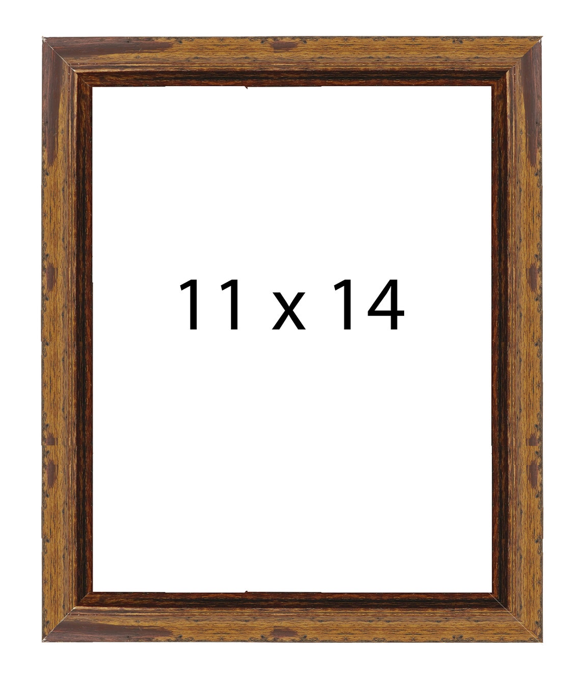 Distressed Rustic Frame With Seeping Shades of Maroon - Etsy