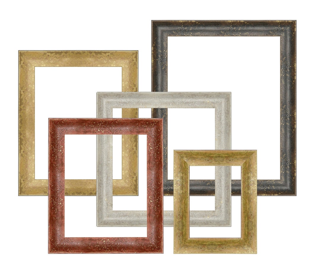 Distressed Gold Speckled Picture Frame - 8x10, 8.5 X11, 5x7, 11x14 ...