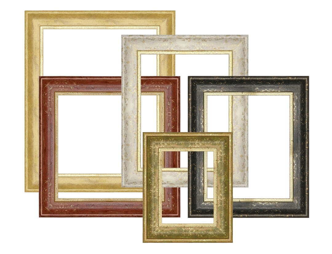 Gold Speckled With Golden Inner Lip Picture Frame - 8x10, 8.5 X11, 5x7 ...