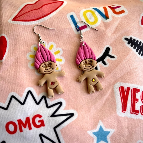 Pink Troll - Etsy