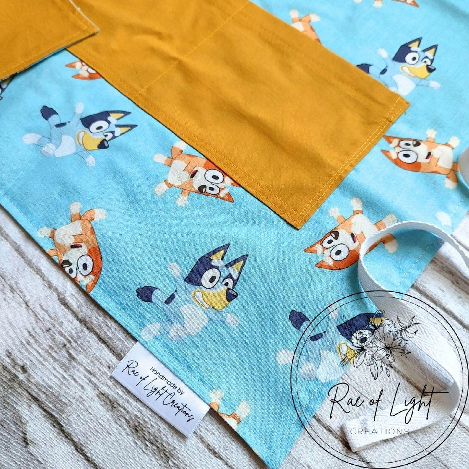 Bluey Dog Toddler Apron - Etsy