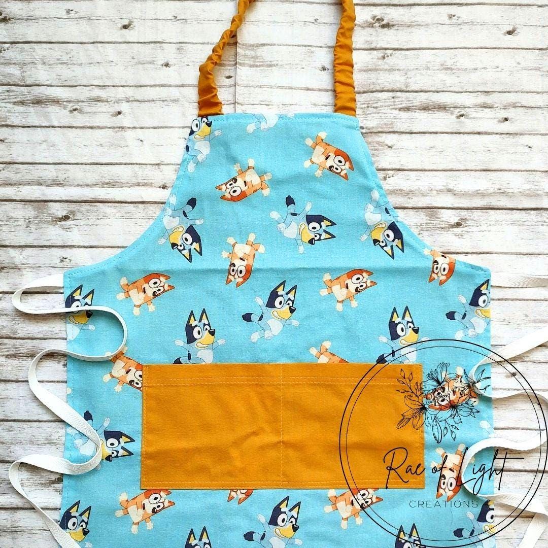 Bluey Dog Toddler Apron - Etsy