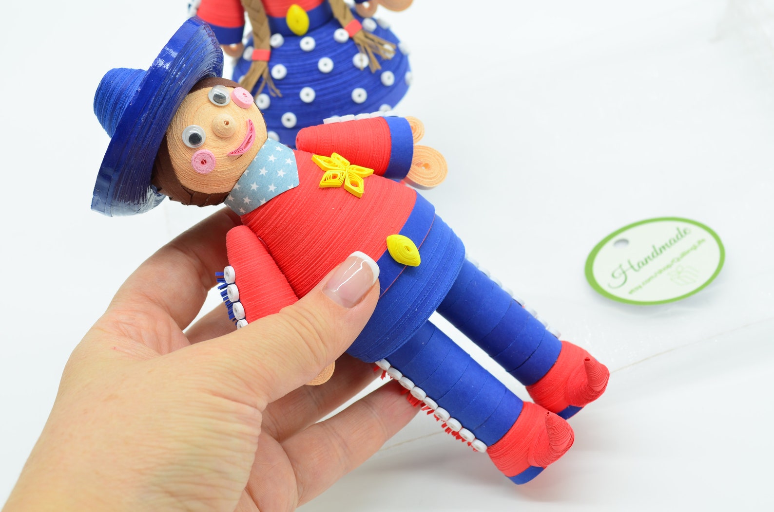 Set of 2 Western Decorations Quilling Art Western Art - Etsy UK