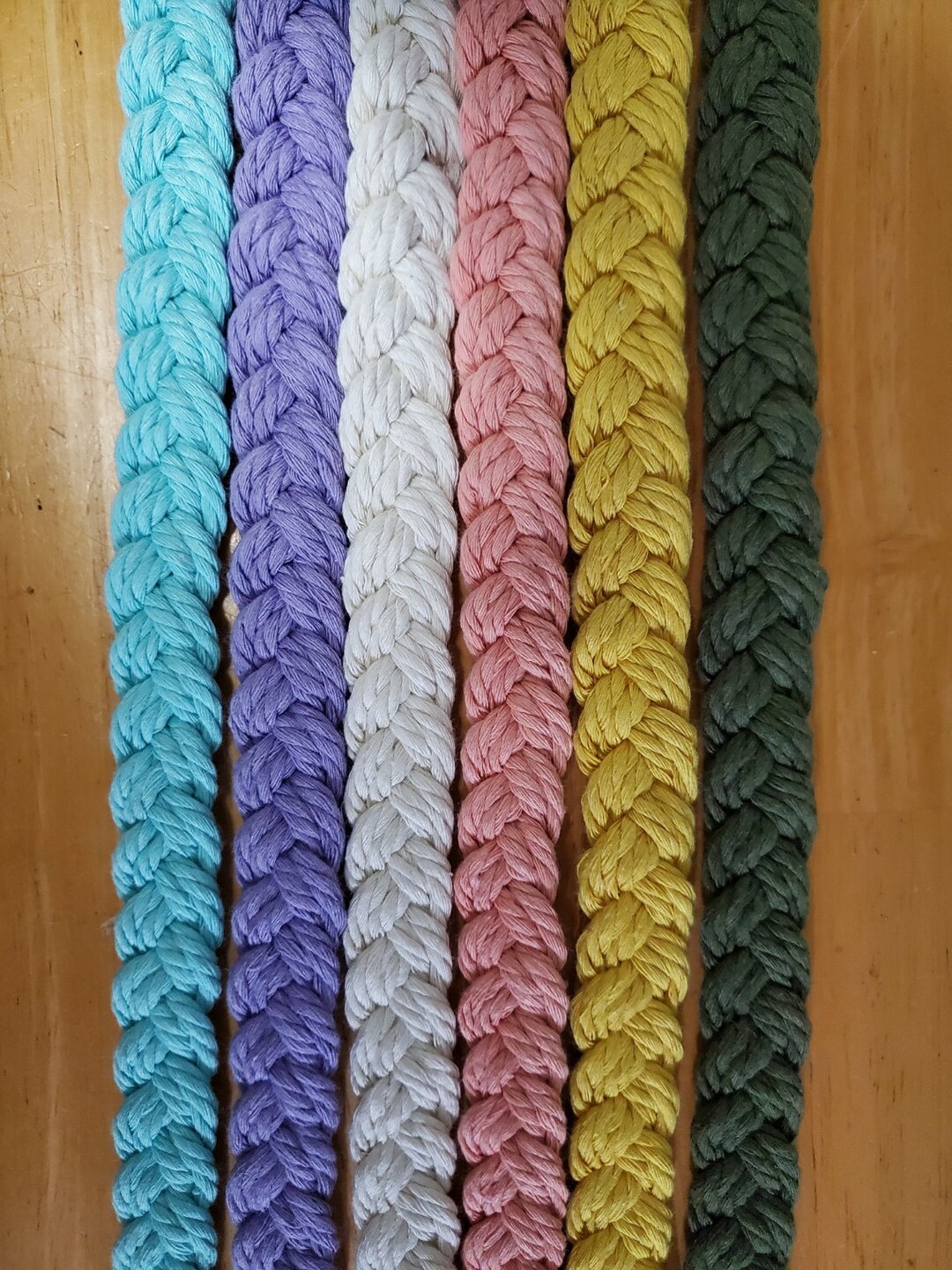 Braided Belt - 6 Strand Cotton, Men's and Ladies, Historical Costumes ...