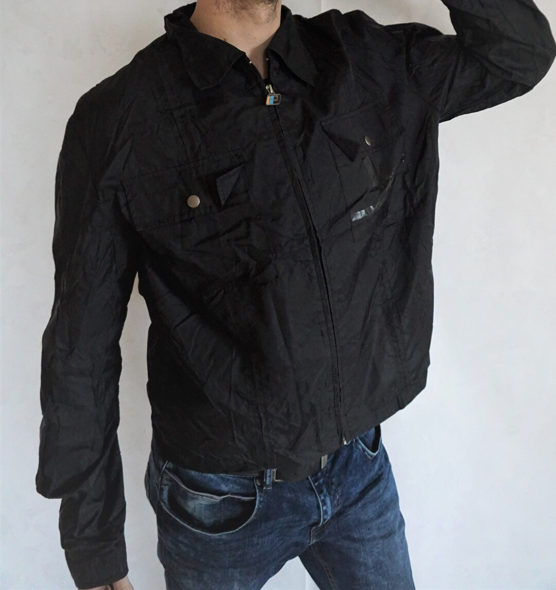 Vintage DIESEL Raincoat / Rain Coat / Windbreaker Outwear / - Etsy