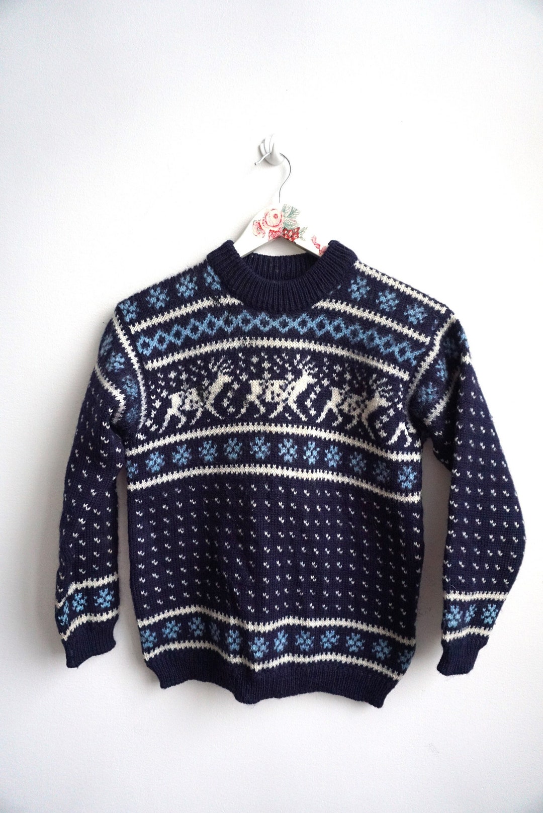 Vintage Norwegian Sweater / Norway Wool / Womens Mens / S Sweaters ...