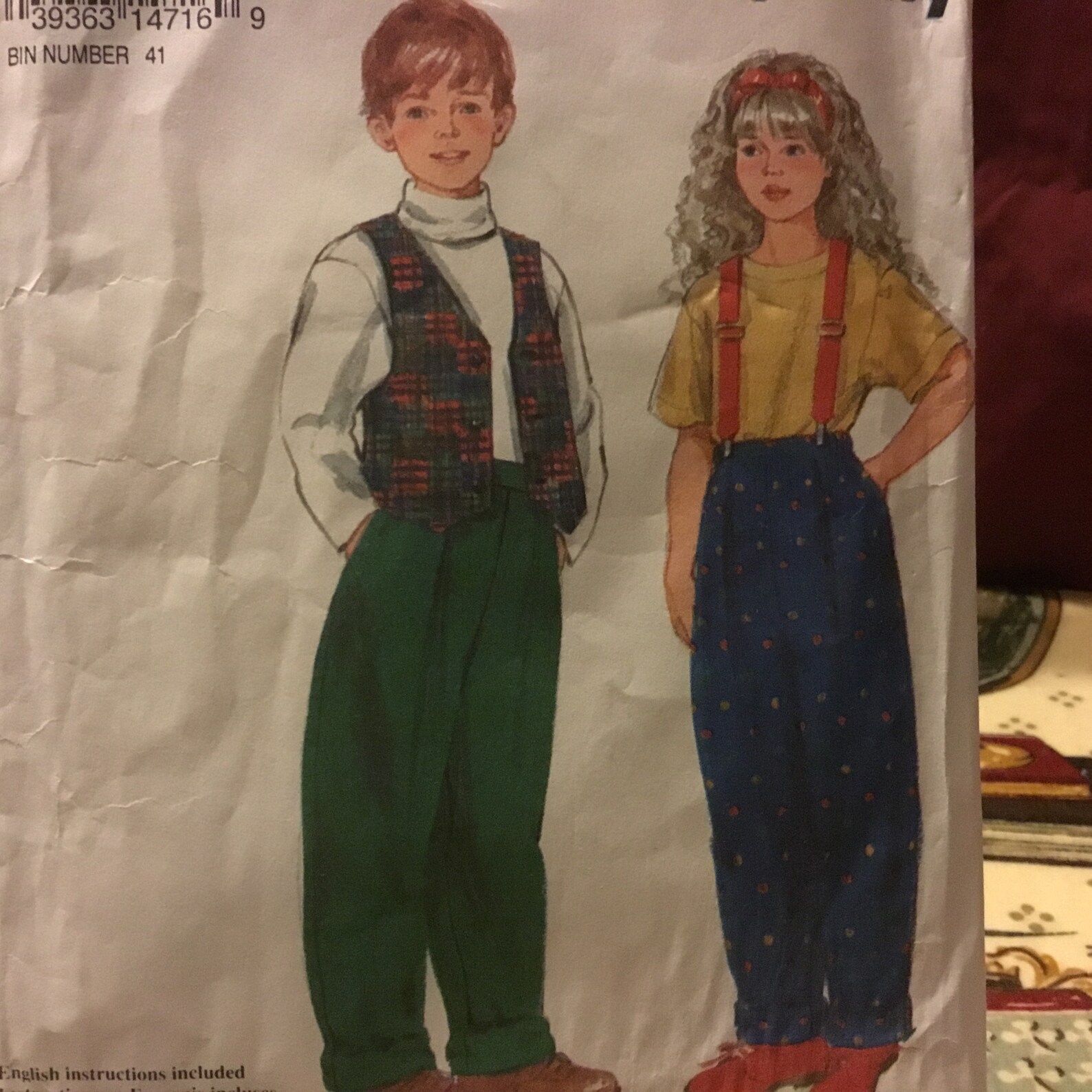 Vintage 1993 Simplicity Pattern 8716 Sizes 2 to 6X Childs - Etsy