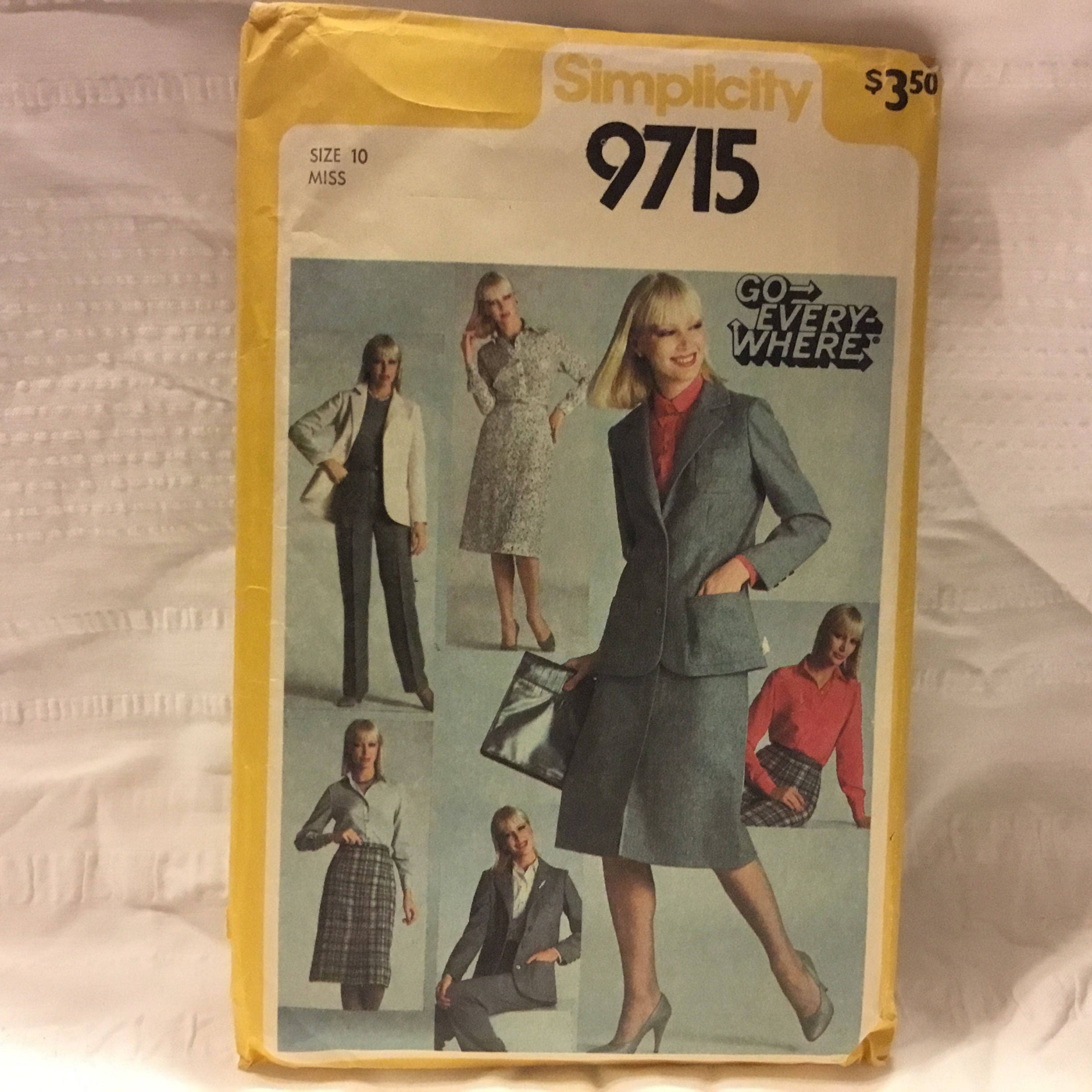 Retro 1980s Simplicity Pattern 9715 Go Everywhere Shirt - Etsy